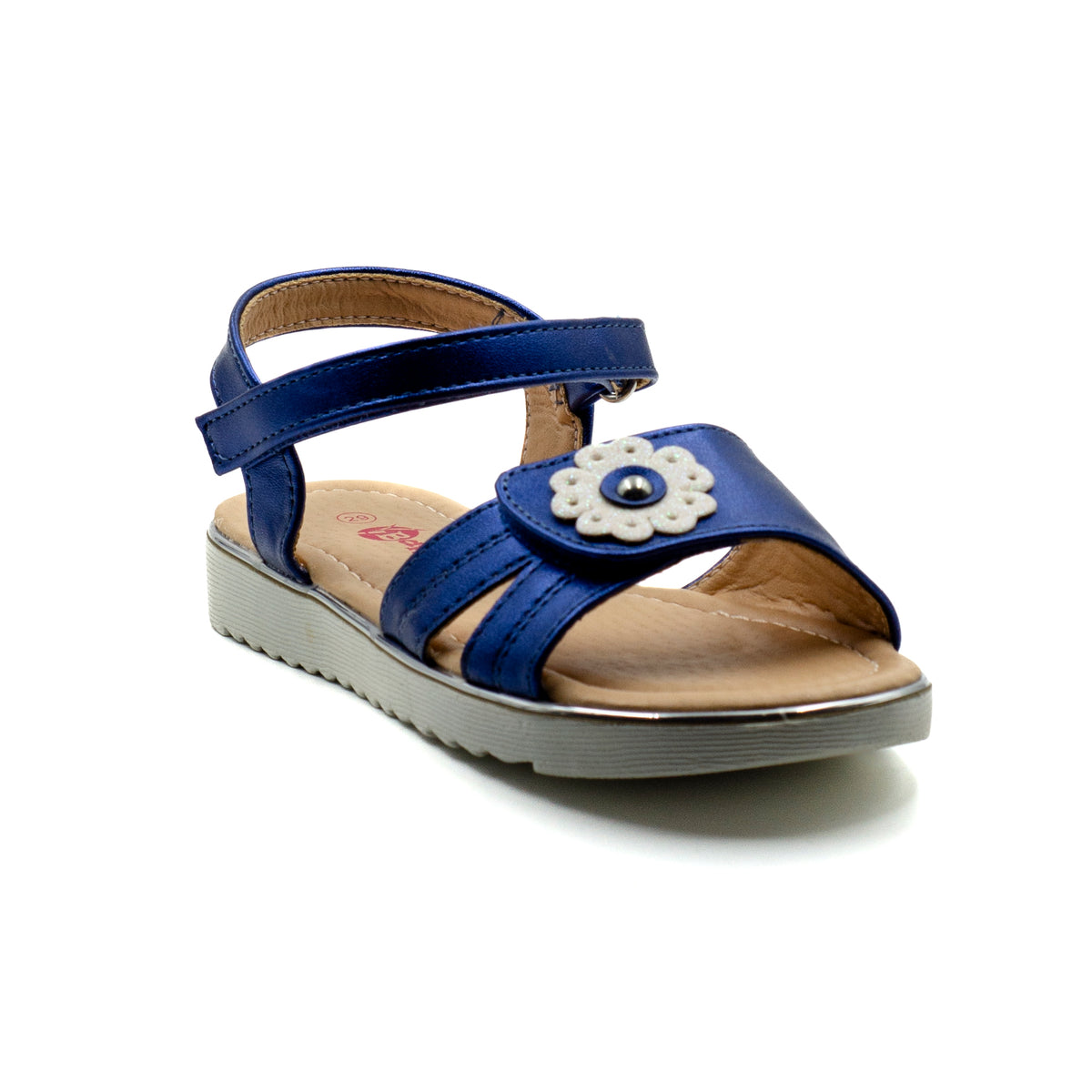Bamboo sandalia niña con velcro color azul – Zapateria Las 3 BBB